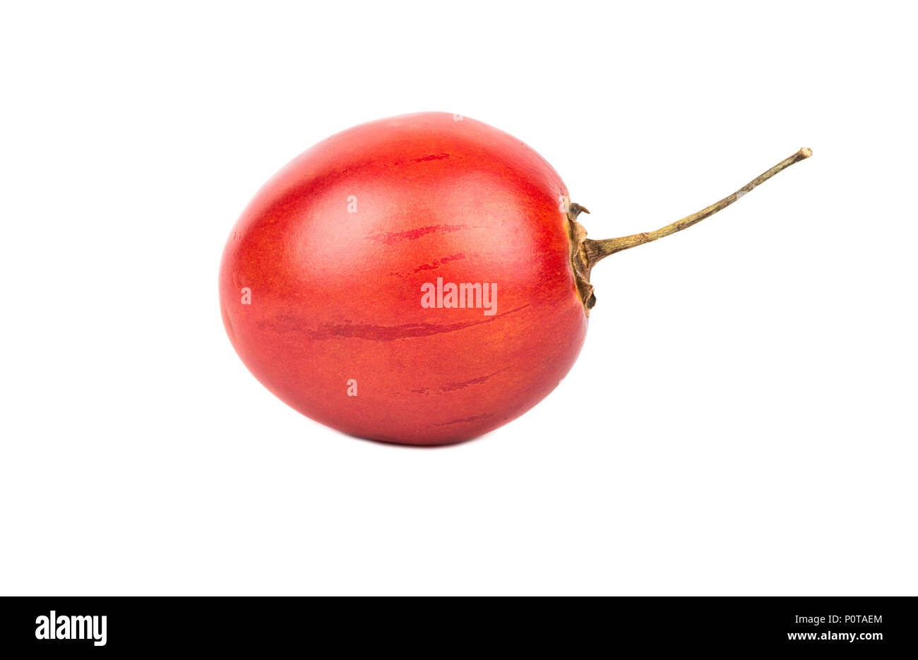 Fresh fruit tamarillo isolated on white background Stock Photo - Alamy