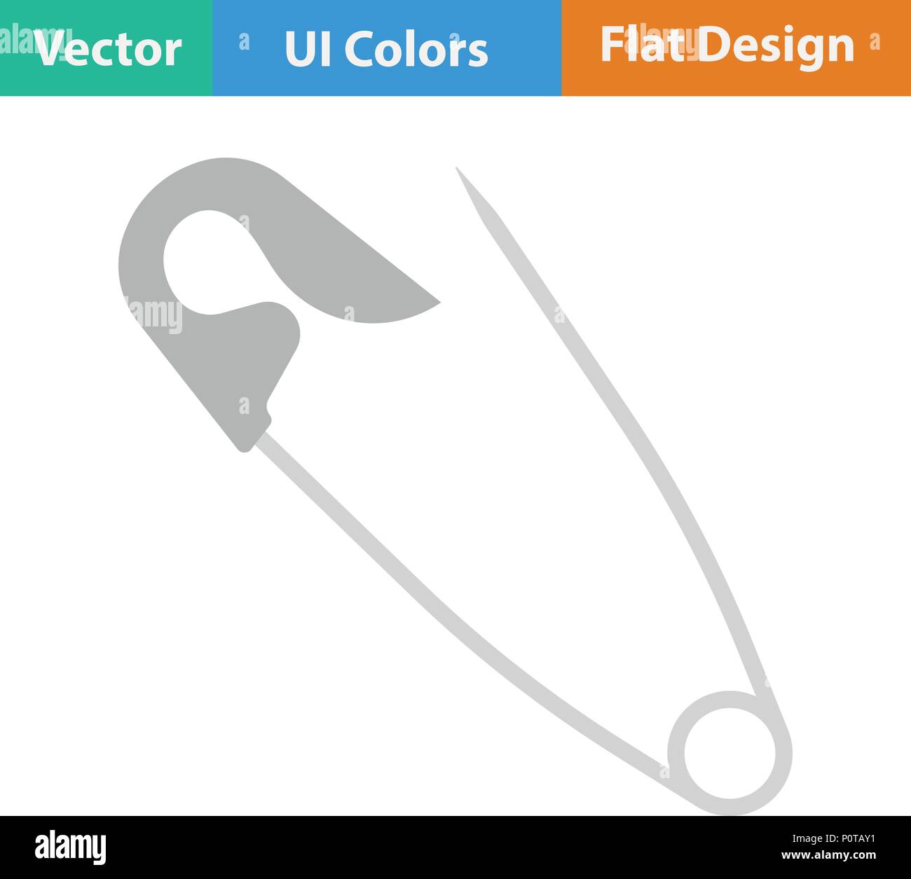 Safetypin Stock Vector Images - Alamy