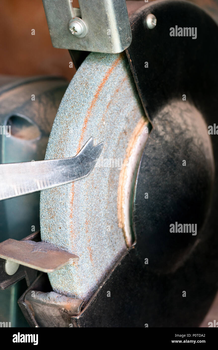 Sharpening machine hi-res stock photography and images - Alamy