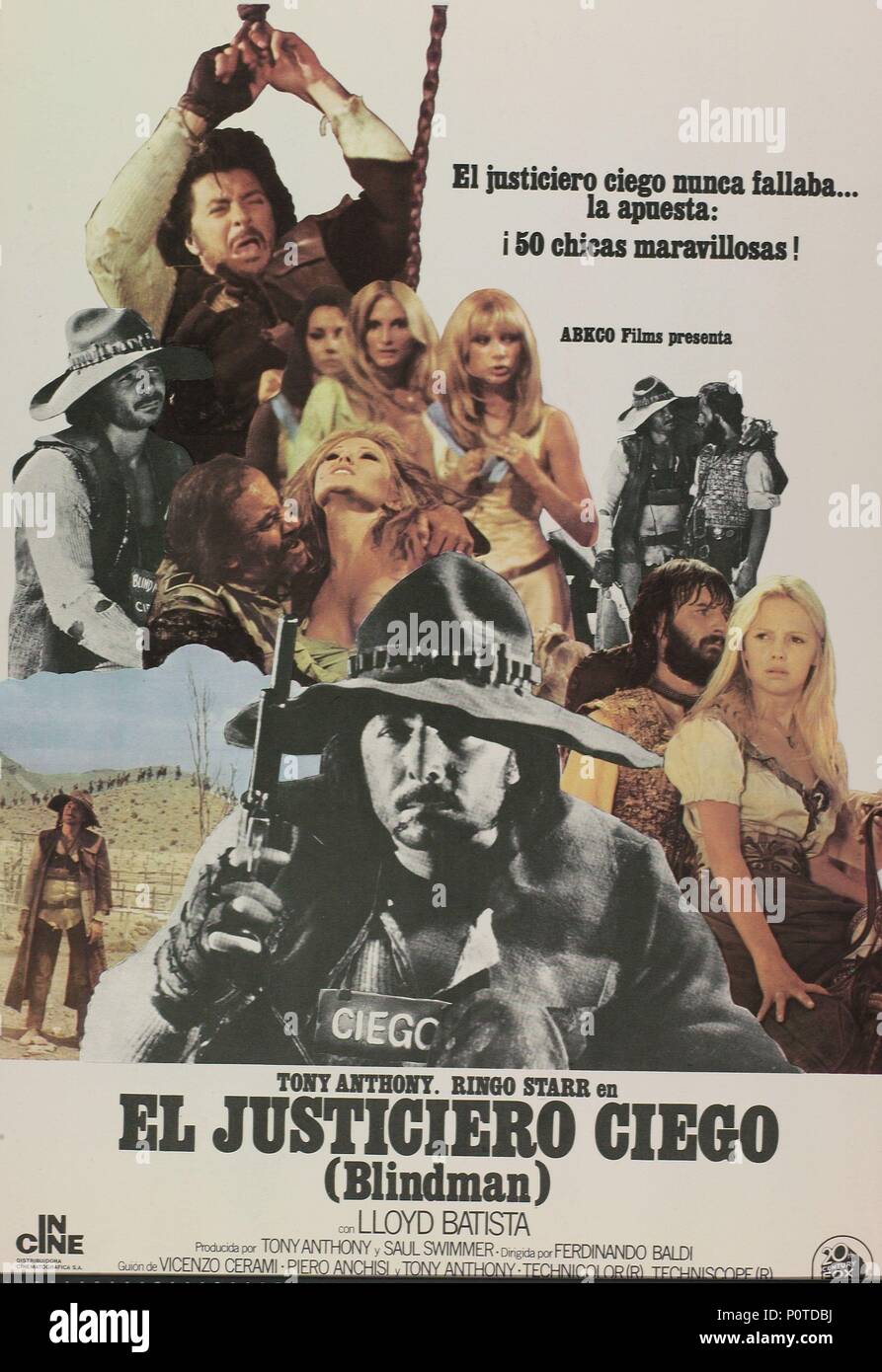 Original Film Title: CIECO, IL. English Title: BLINDMAN. Film Director ...