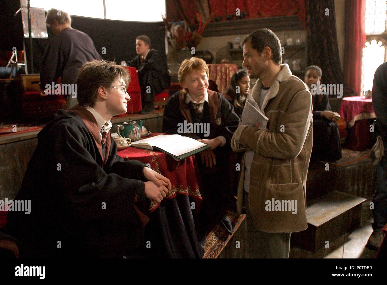 Harry potter film set daniel radcliffe hi-res stock photography and ...