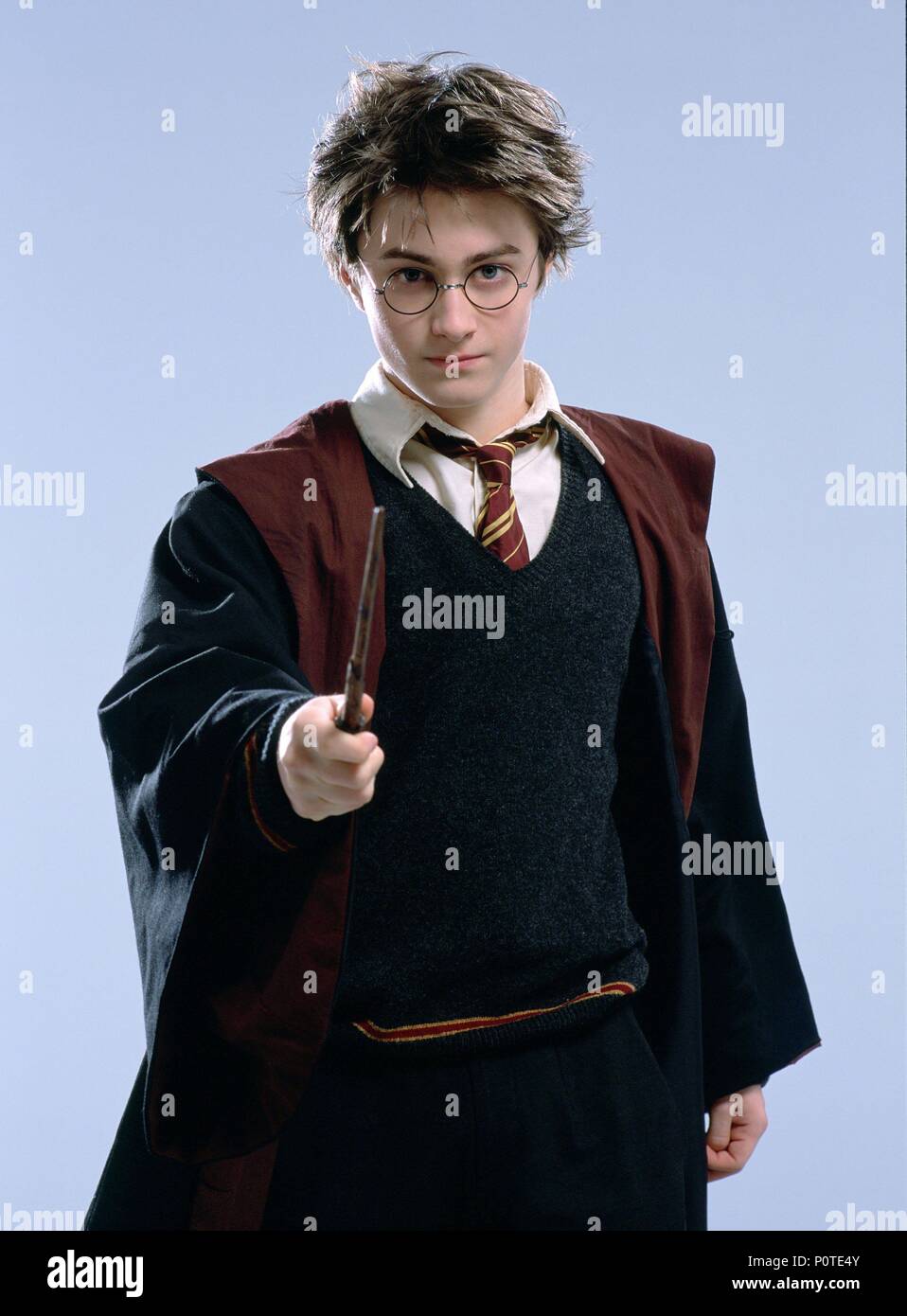 Harry Potter Wearing Scarf