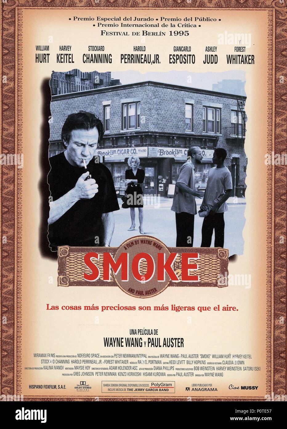 Original Film Title: SMOKE. English Title: SMOKE. Film Director: WAYNE ...