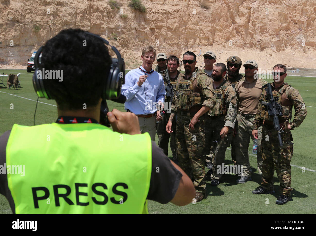 Members of the Stanislaus County Sheriff’s Department SWAT Team conduct ...