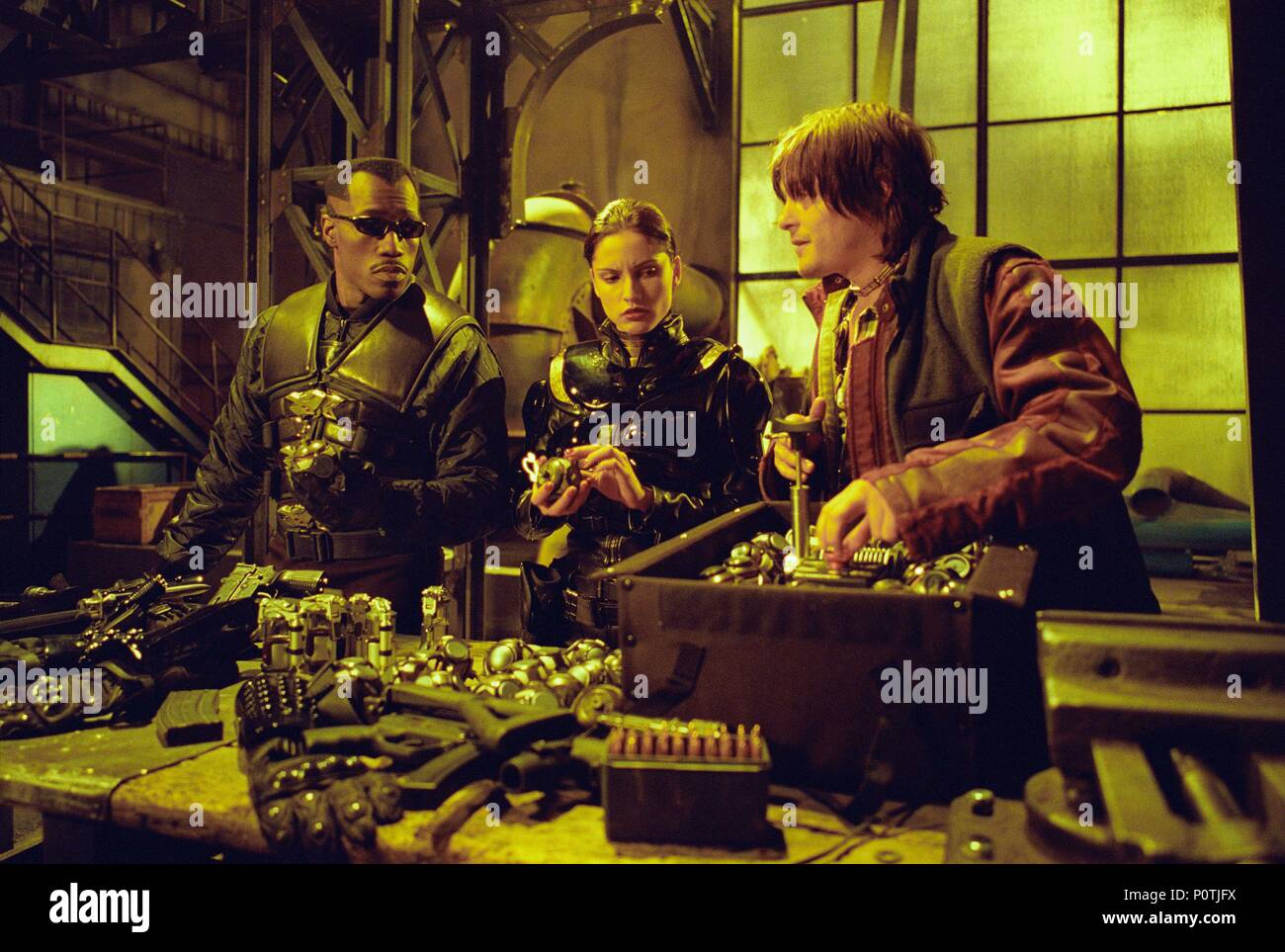 Wesley snipes as blade film title blade hi-res stock photography and ...