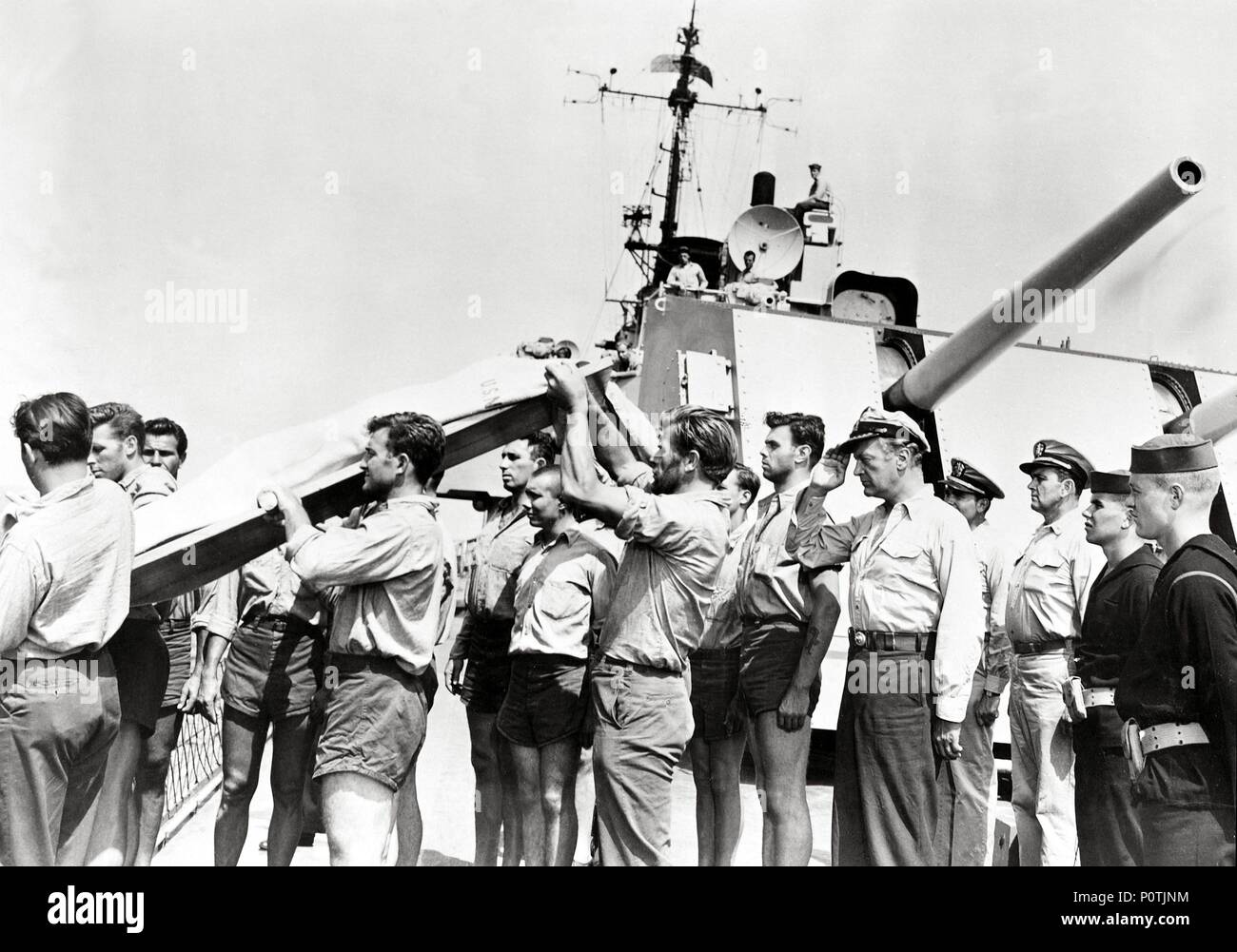 Original Film Title: THE ENEMY BELOW. English Title: THE ENEMY BELOW ...