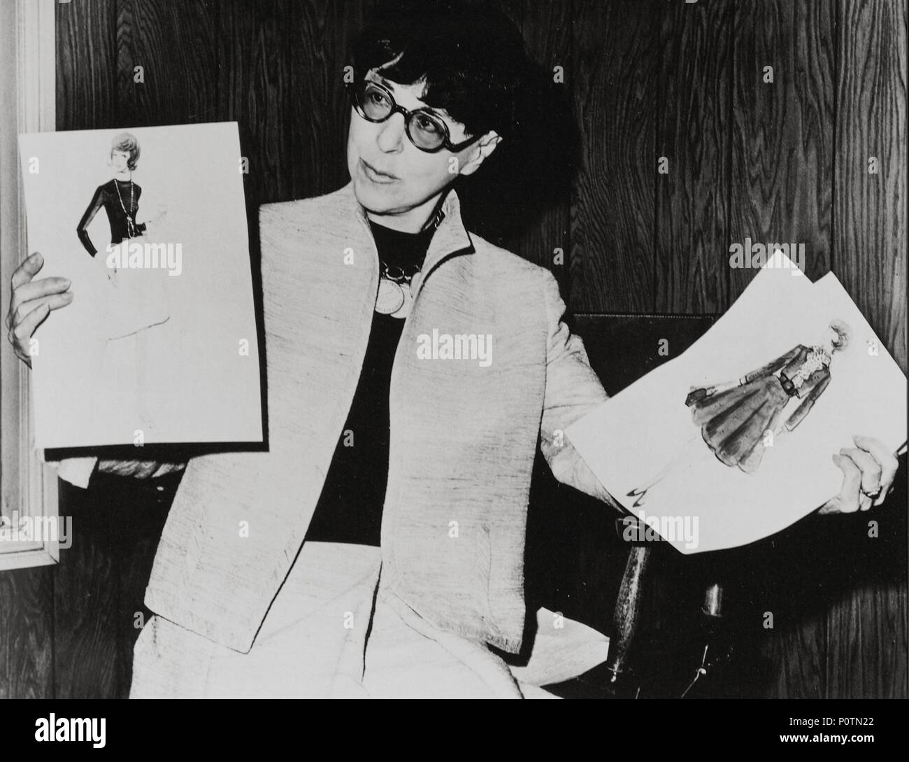 Stars: EDITH HEAD Stock Photo - Alamy