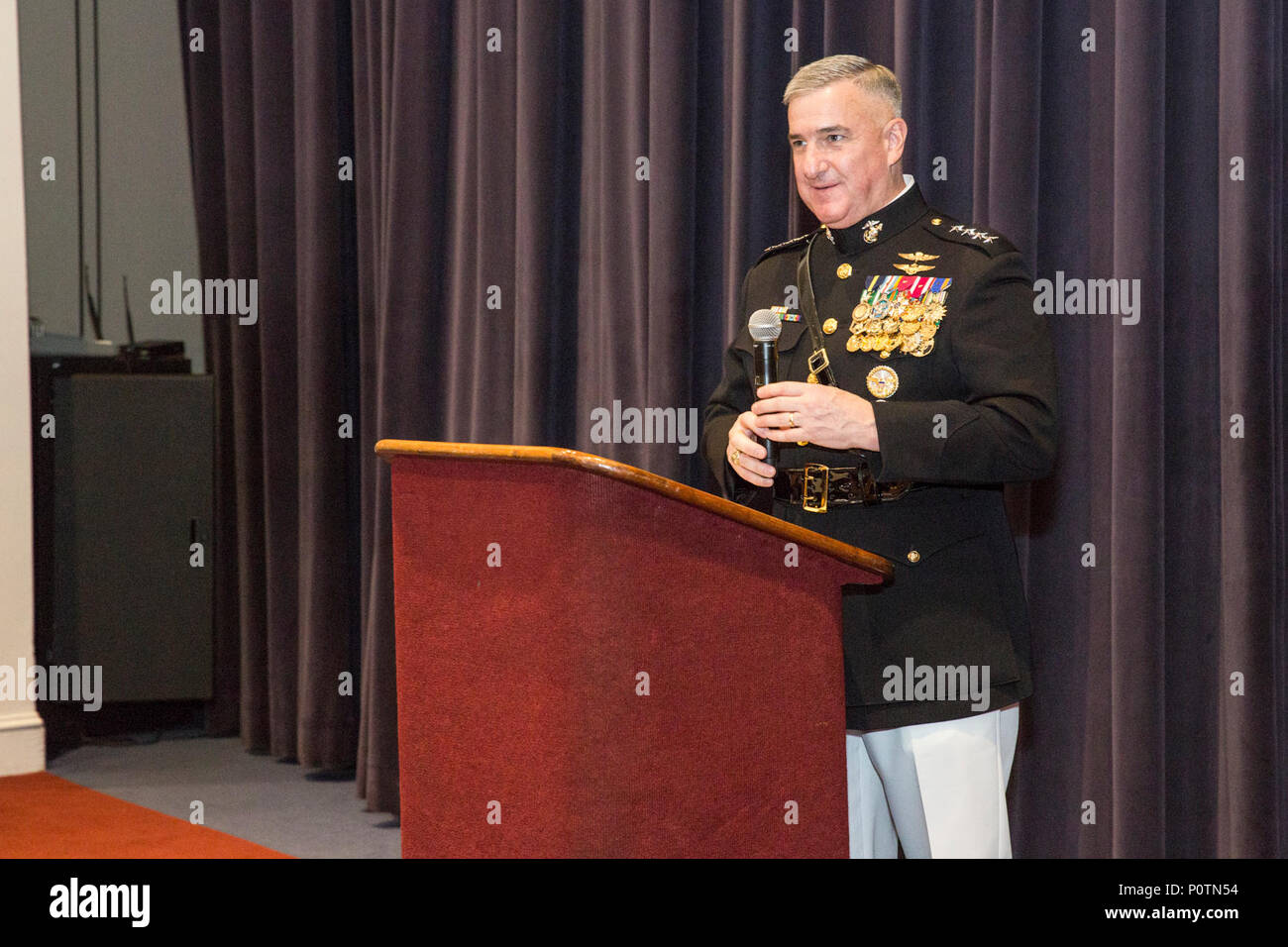 U.S. Marine Corps Gen. Glenn M. Walters, assistant commandant of the ...