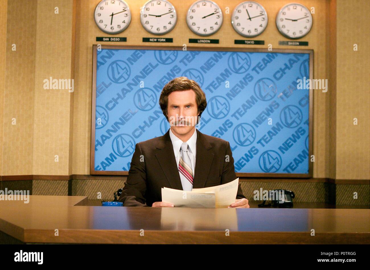 Original Film Title: ANCHORMAN: THE LEGEND OF RON BURGUNDY. English ...