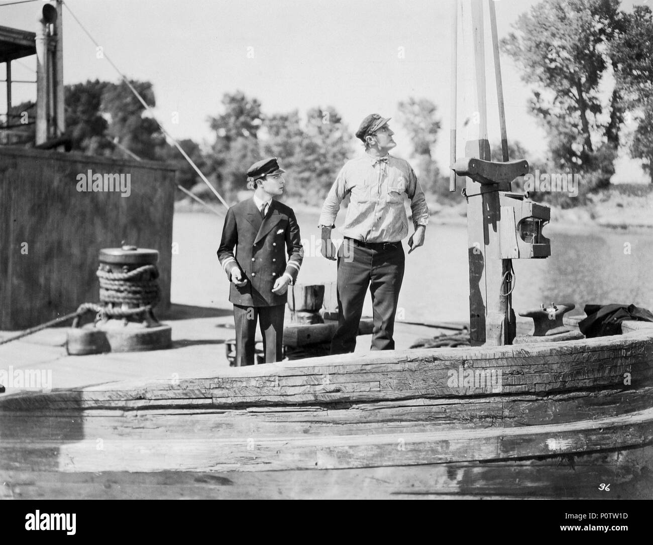 Original Film Title: STEAMBOAT BILL JR.. English Title: STEAMBOAT BILL ...