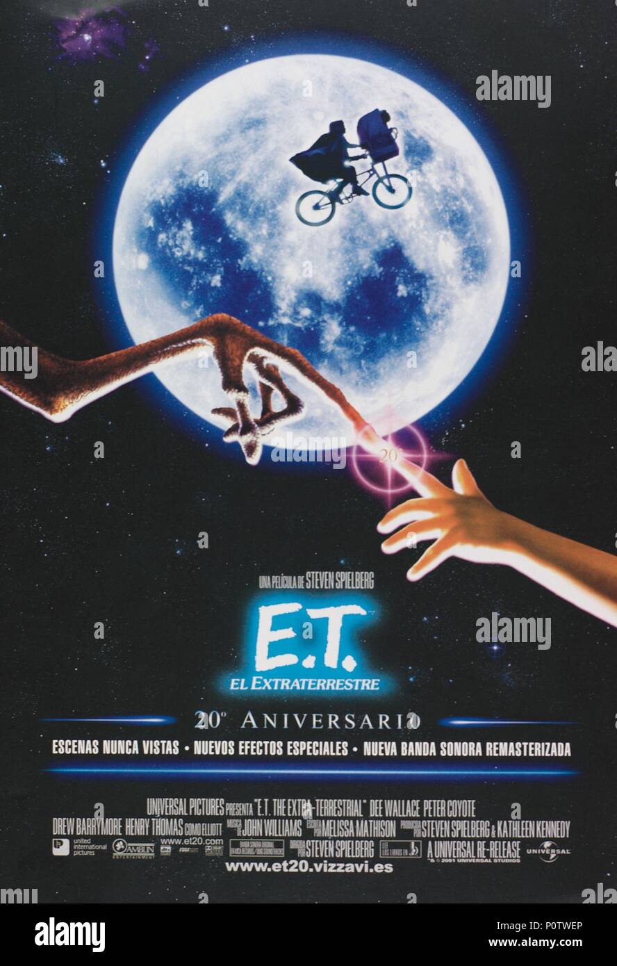 Original Film Title: E. T. THE EXTRA-TERRESTRIAL. English Title: E. T ...