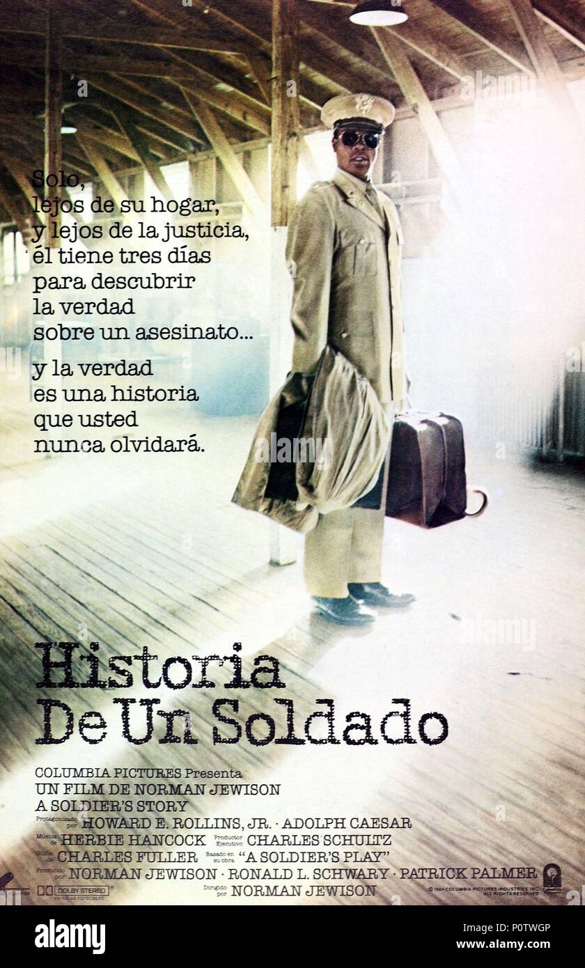 Original Film Title: A SOLDIER'S STORY. English Title: A SOLDIER'S ...