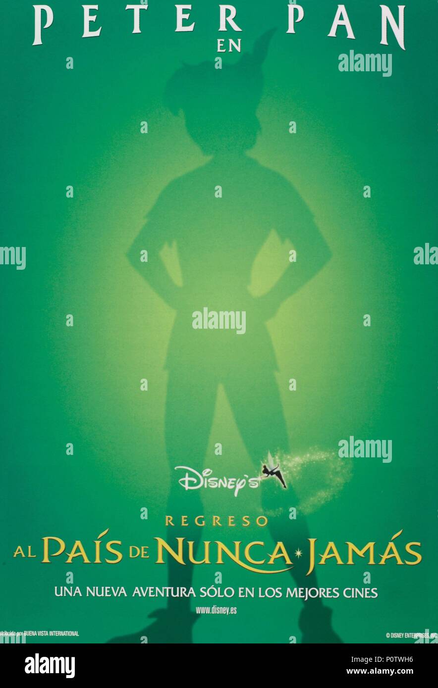 Return to never land film poster 2002 hi-res stock photography and ...