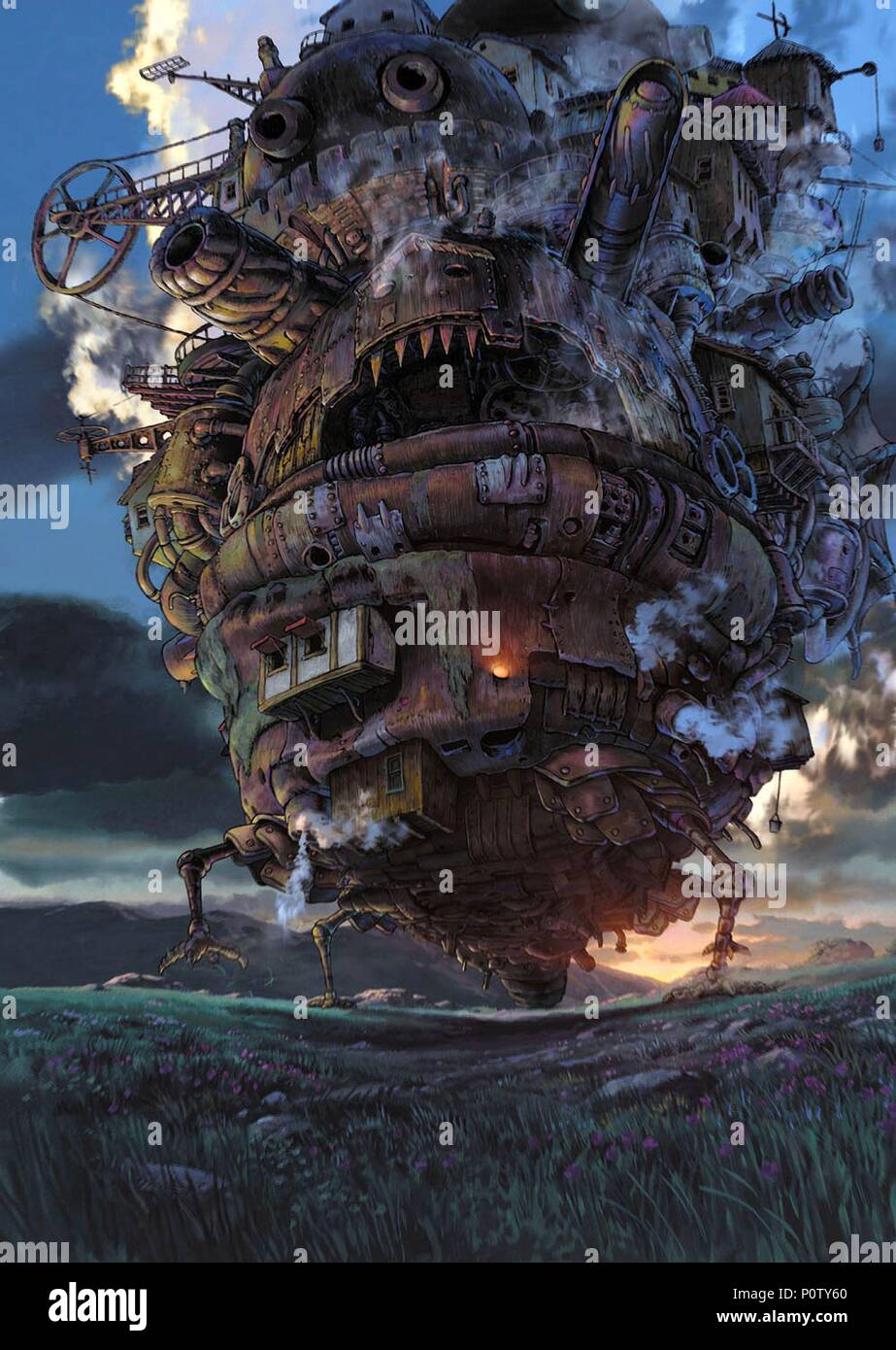 Howls Moving Castle Silhouette