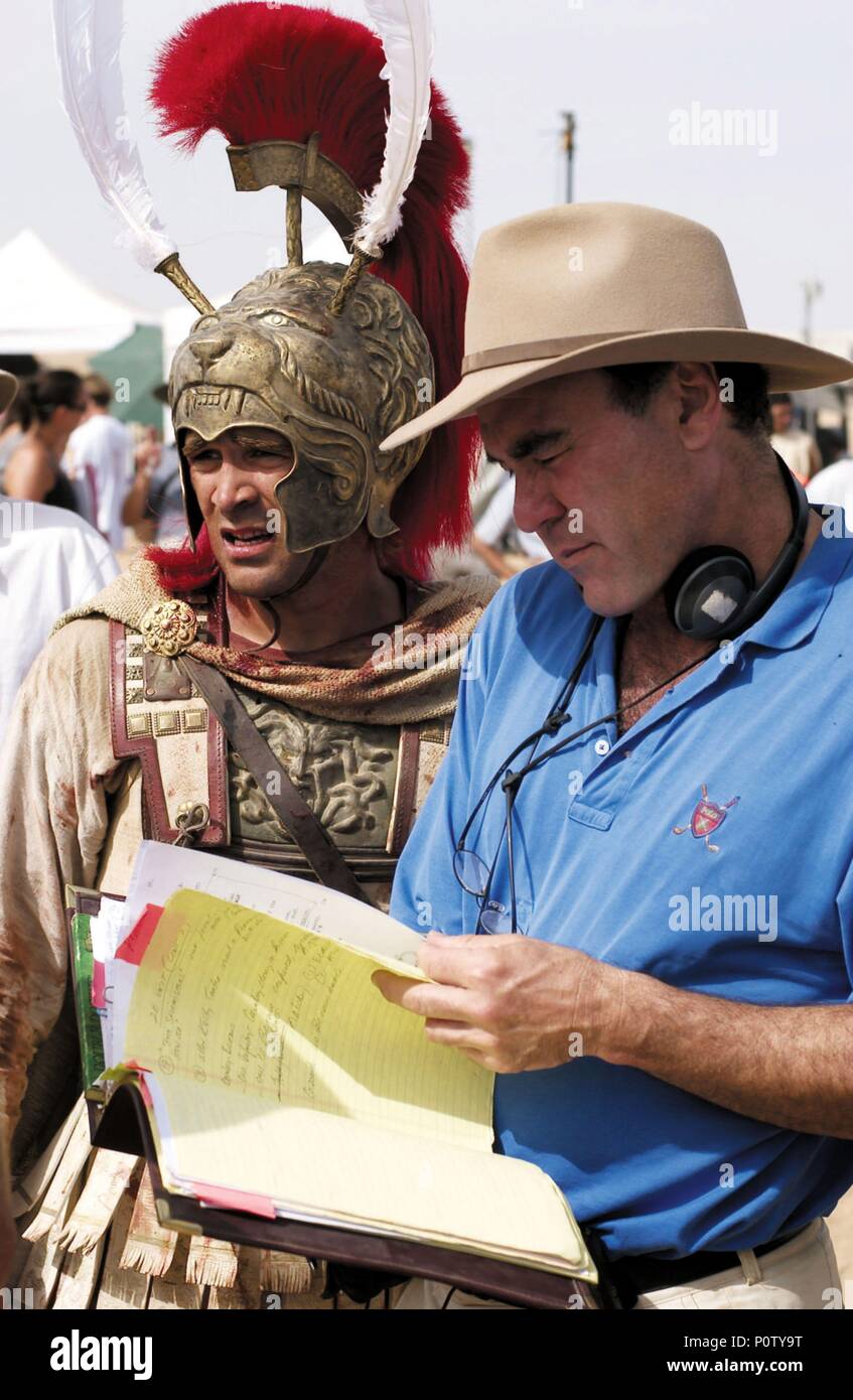 Colin farrell as alexander film title alexander hi-res stock ...