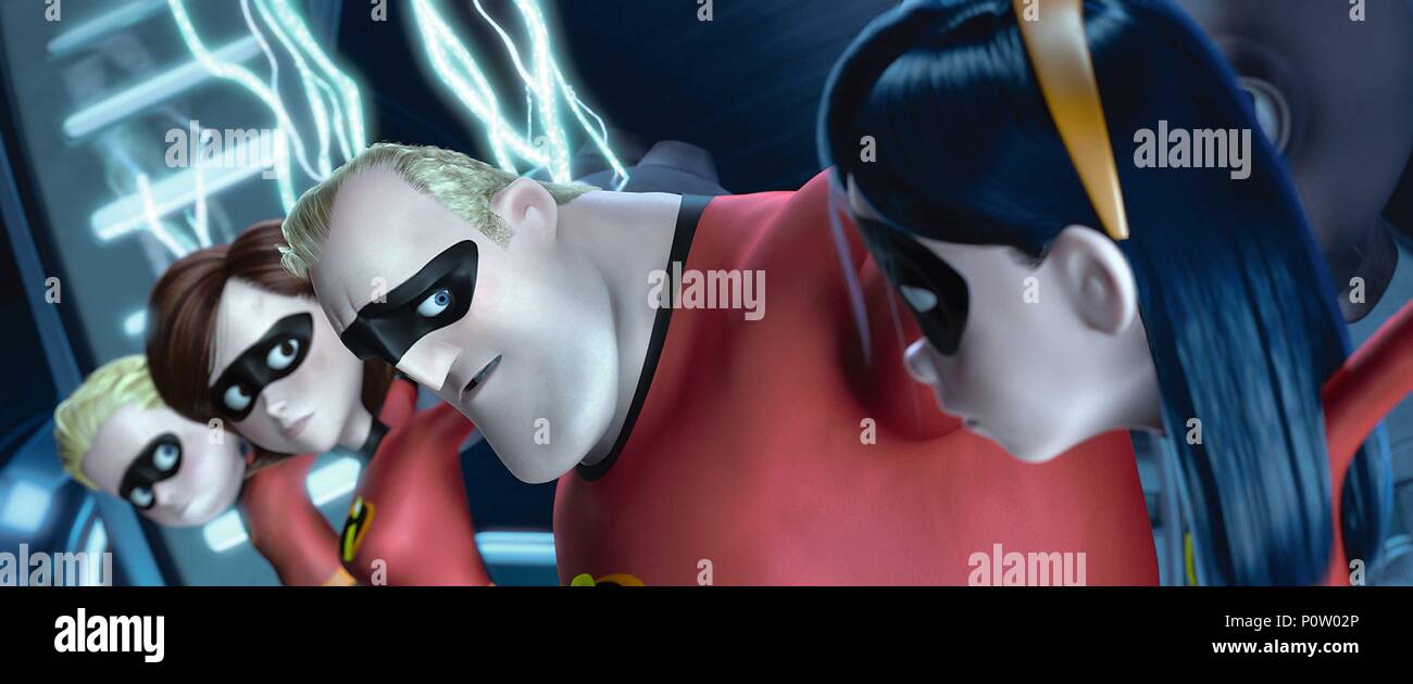Incredibles pixar animation studios walt hi-res stock photography and ...