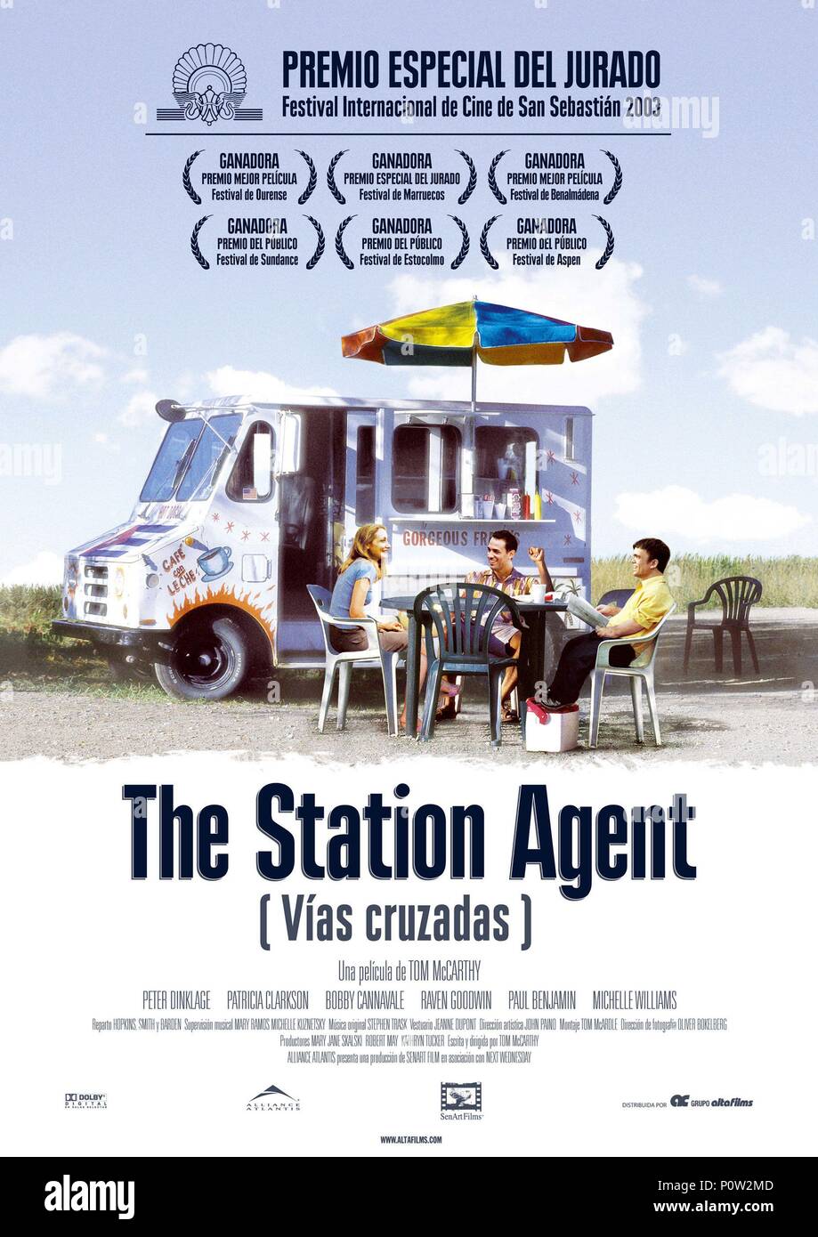 Original Film Title: THE STATION AGENT. English Title: THE STATION ...