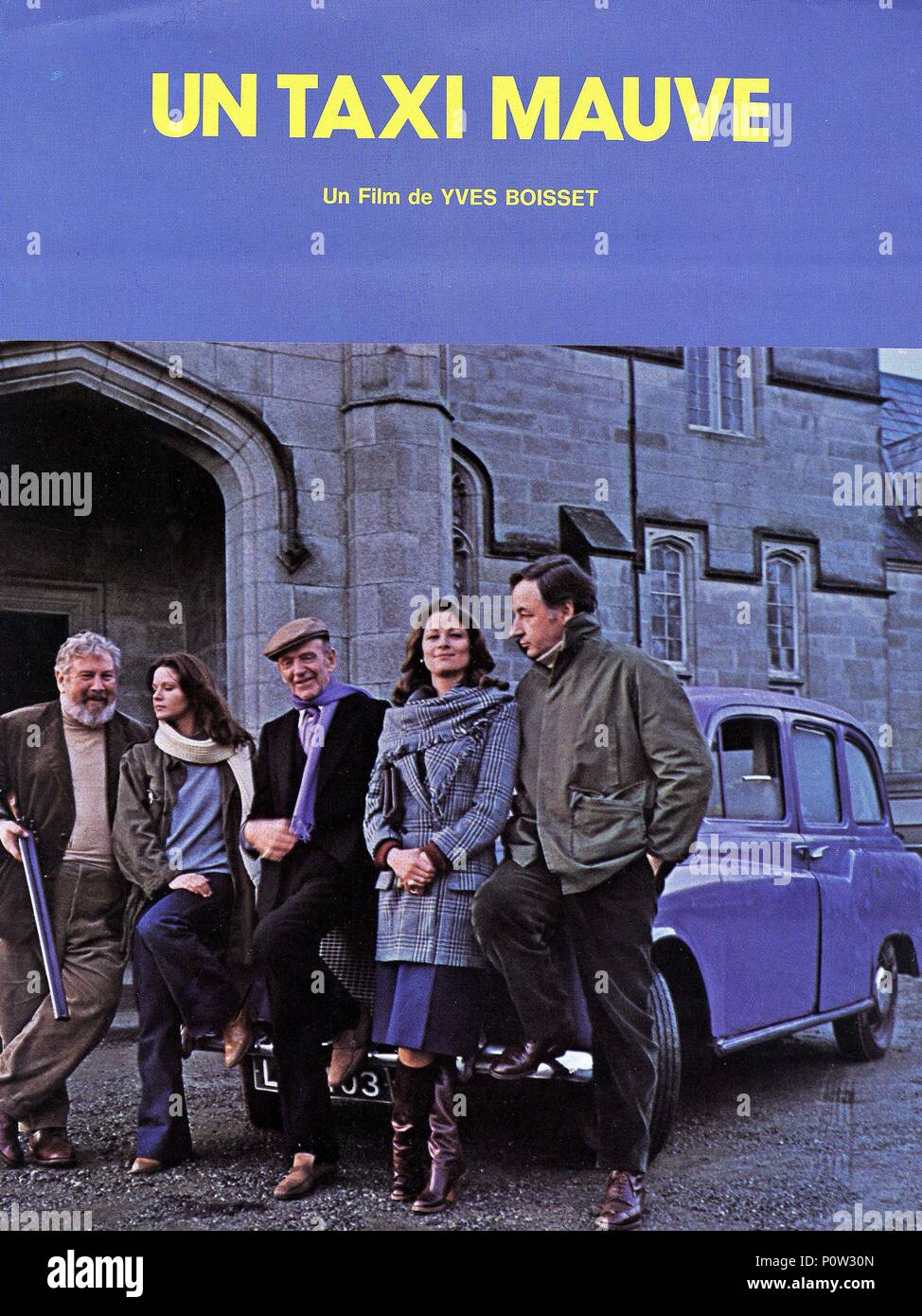 Original Film Title: UN TAXI MAUVE. English Title: PURPLE TAXI, THE ...