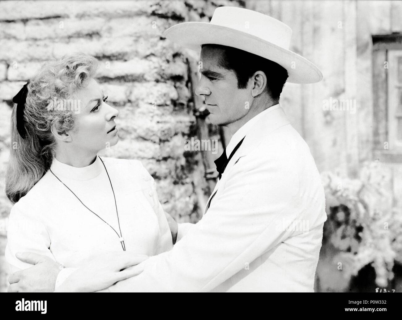Original Film Title: STRANGE LADY IN TOWN. English Title: STRANGE LADY ...