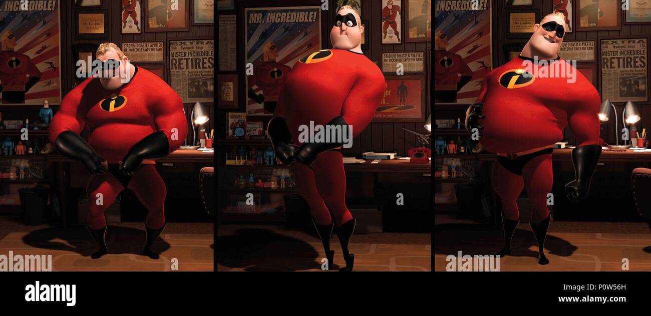Original Film Title: THE INCREDIBLES. English Title: THE INCREDIBLES ...
