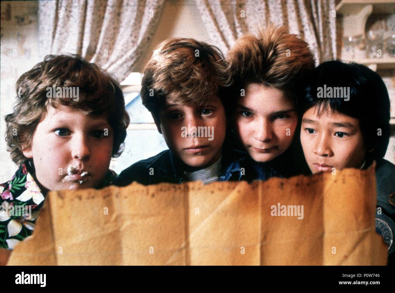 Original Film Title: THE GOONIES. English Title: THE GOONIES. Film Director: RICHARD DONNER ...