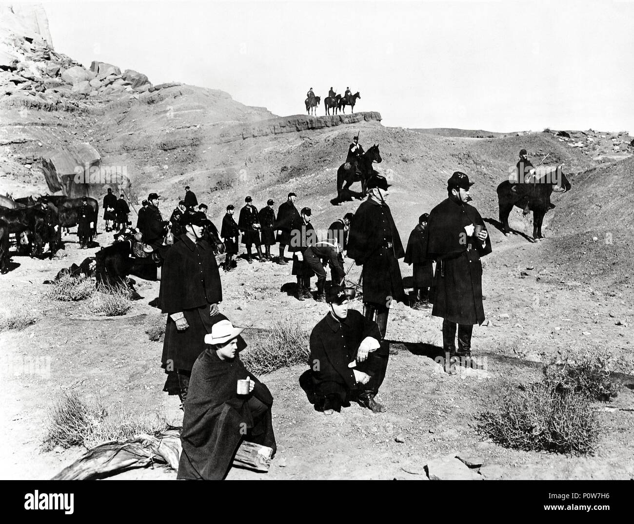 Original Film Title: SHE WORE A YELLOW RIBBON. English Title: SHE WORE ...