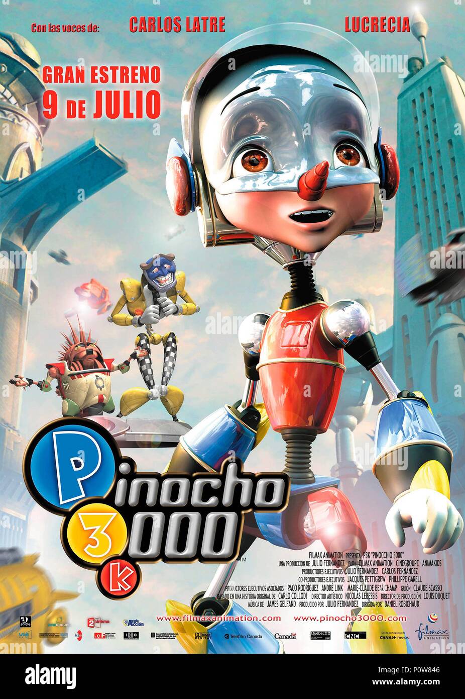 Original Film Title: P3K: PINOCCHIO 3000. English Title: P3K: PINOCCHIO ...