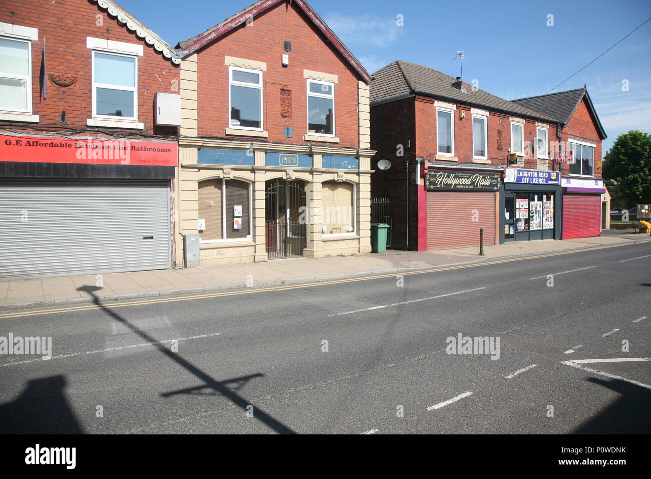 Laughton Rd, Dinnington, Sheffield S25 South Yorkshire old mining town ...
