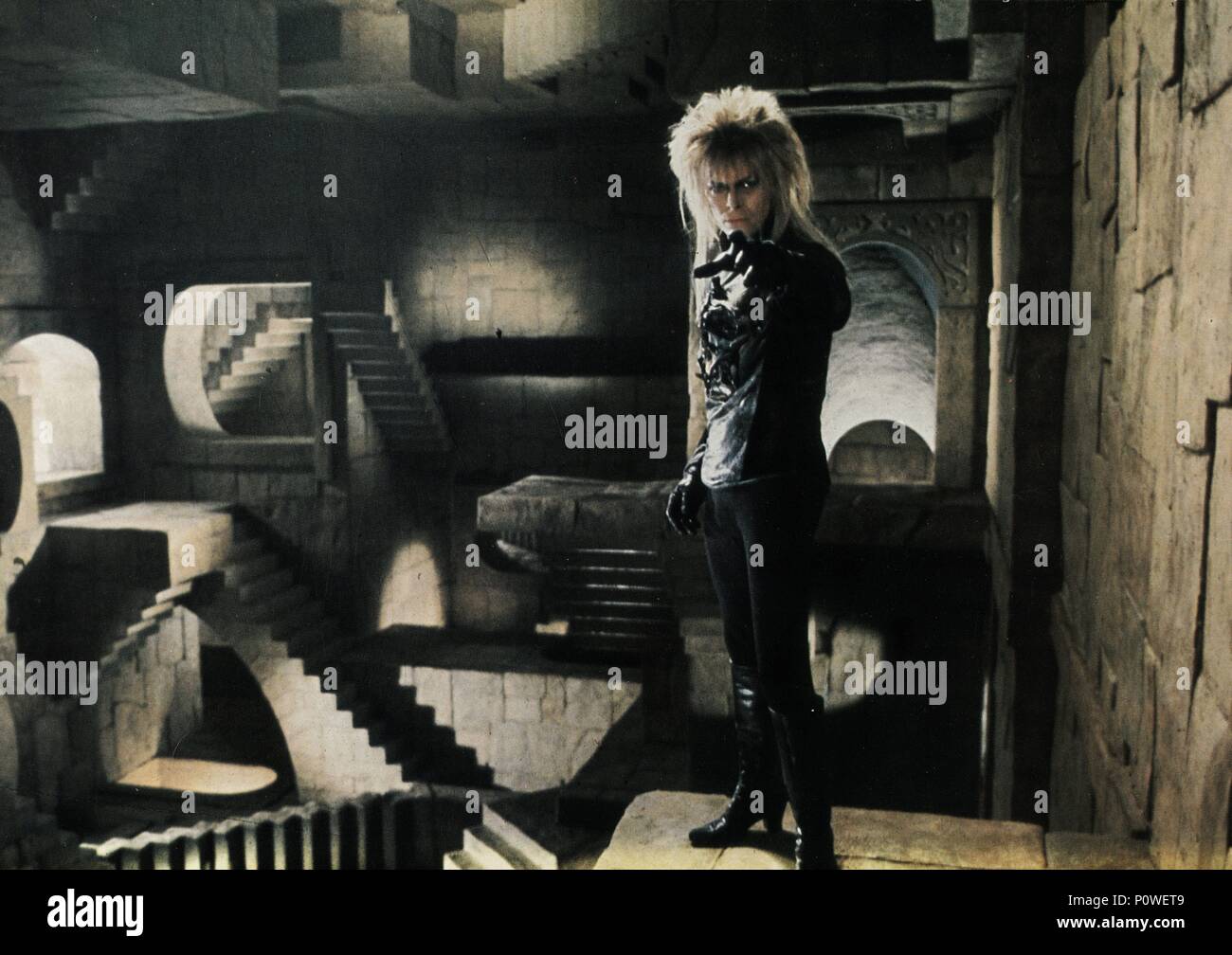 Labyrinth film staircase hi-res stock photography and images - Alamy