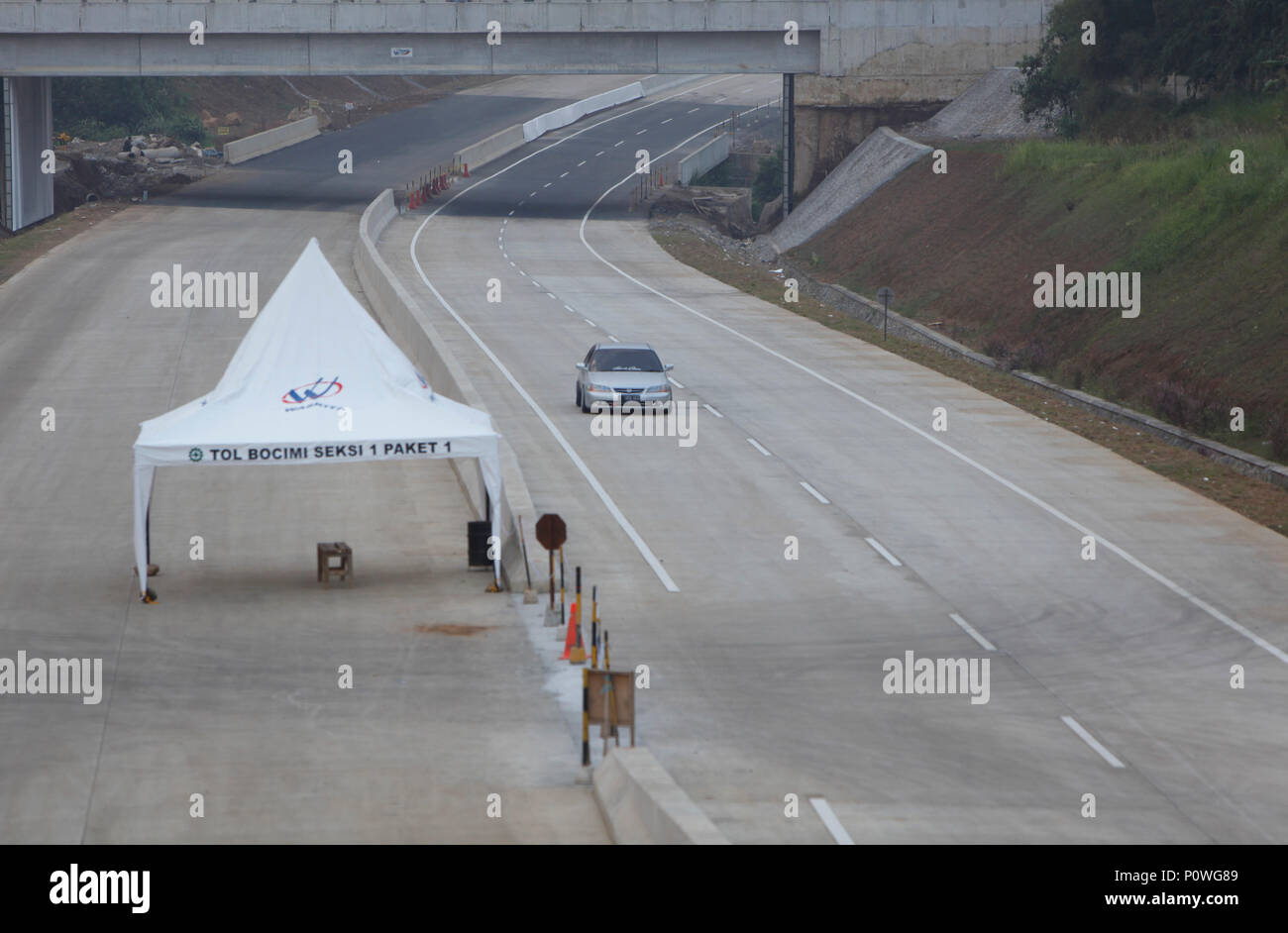 Functional toll road bocimi hi-res stock photography and images - Alamy
