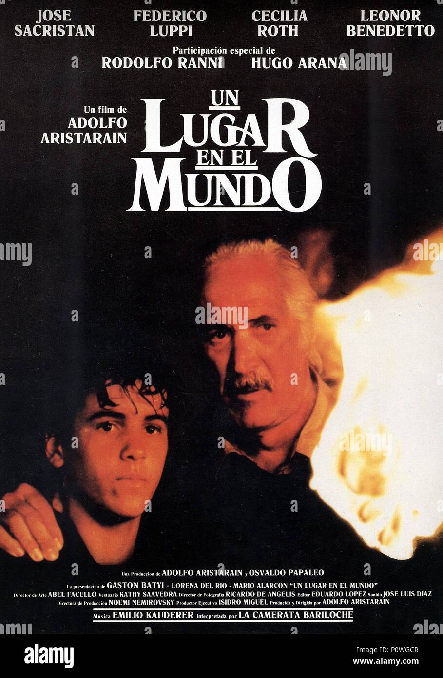 Original Film Title: LUGAR EN EL MUNDO, UN. English Title: A PLACE IN ...