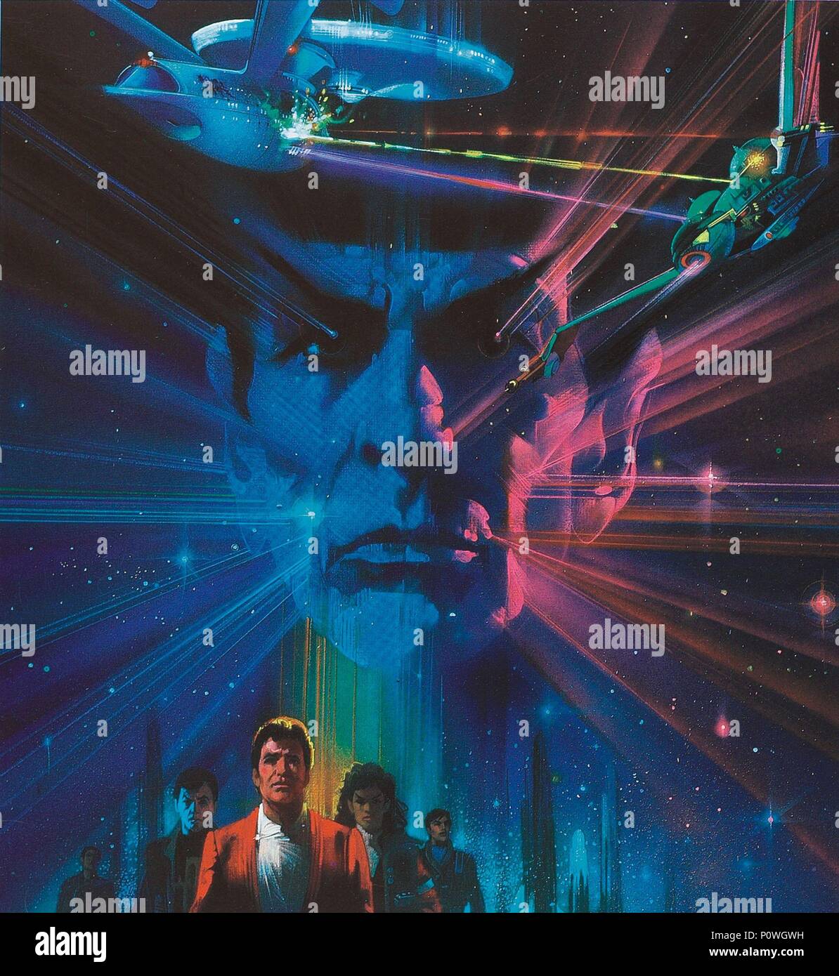 Leonard nimoy as spock film title star trek iii hi-res stock ...