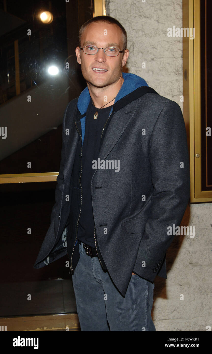 Chad Allen arriving at the BROCKEBACK MOUNTAIN Premiere at the Mann ...