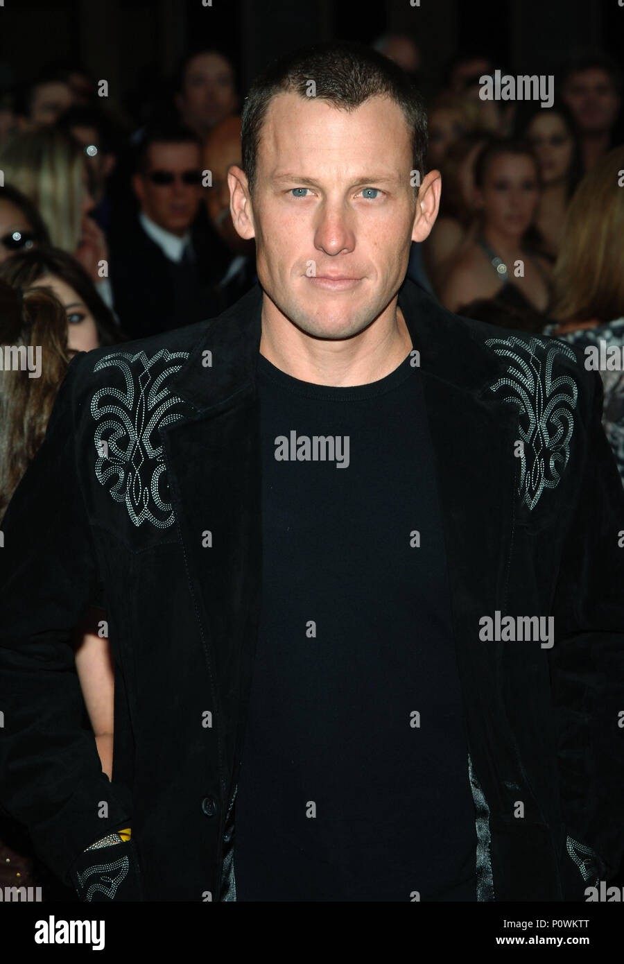 Lance Armstrong arriving at the American Music Awards at the Shrine ...