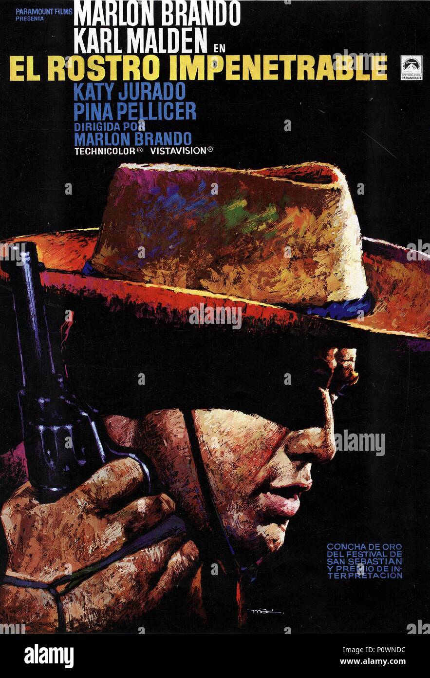 Original Film Title: ONE-EYED JACKS. English Title: ONE-EYED JACKS ...