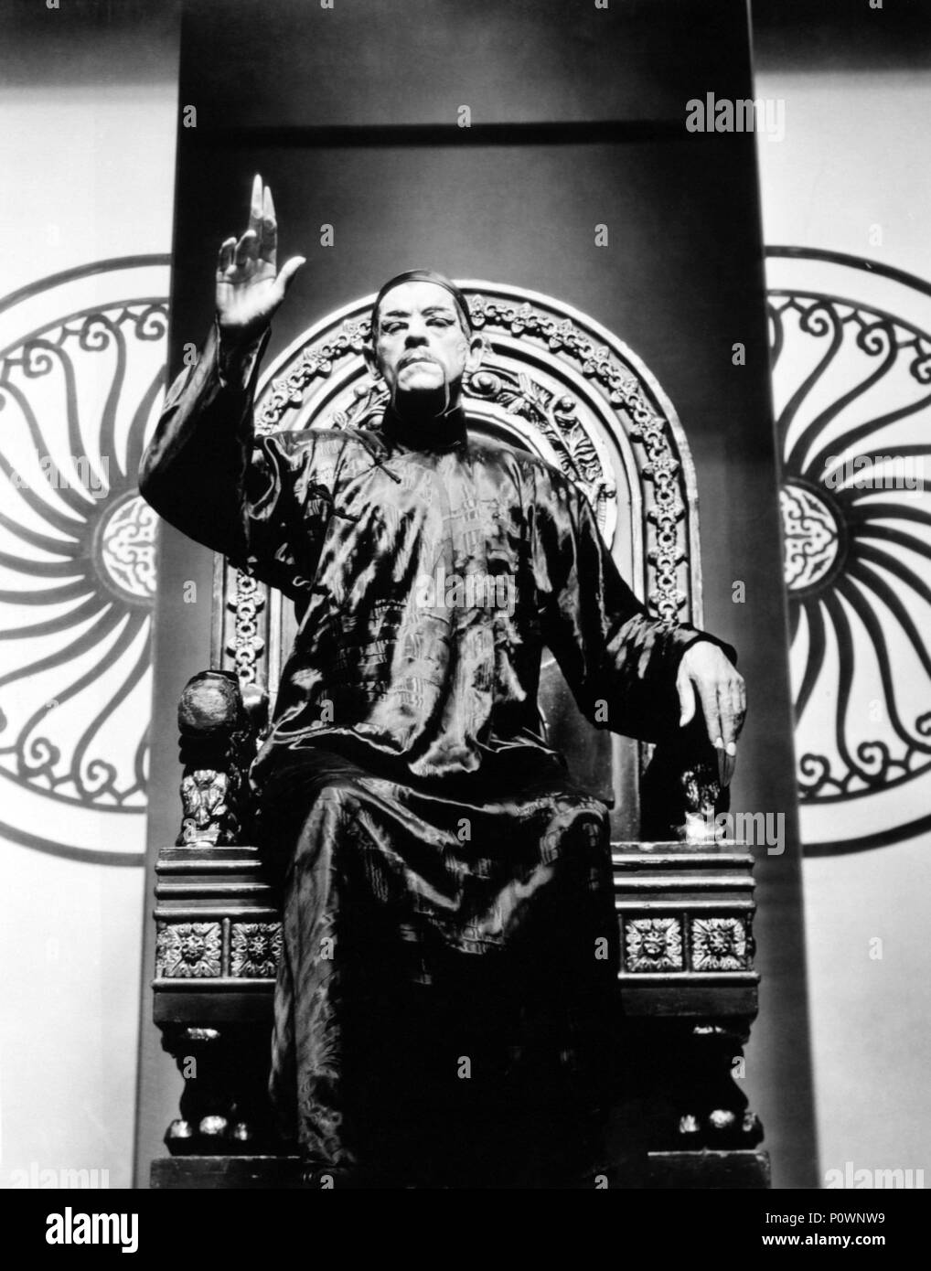 With fu manchu Black and White Stock Photos & Images - Alamy