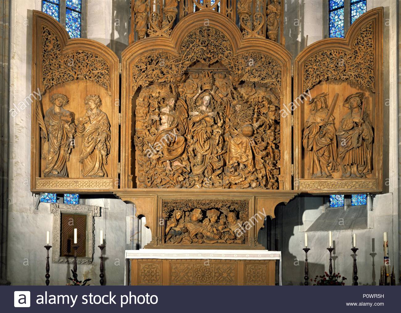 Altar Of The Coronation Mary Stock Photos & Altar Of The Coronation Mary Stock Images - Alamy