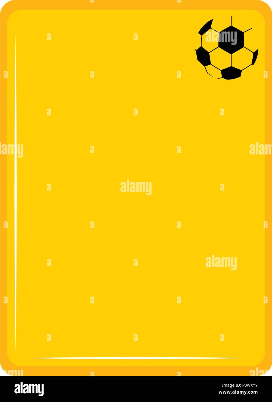 Isolated yellow card icon Stock Vector Image & Art - Alamy