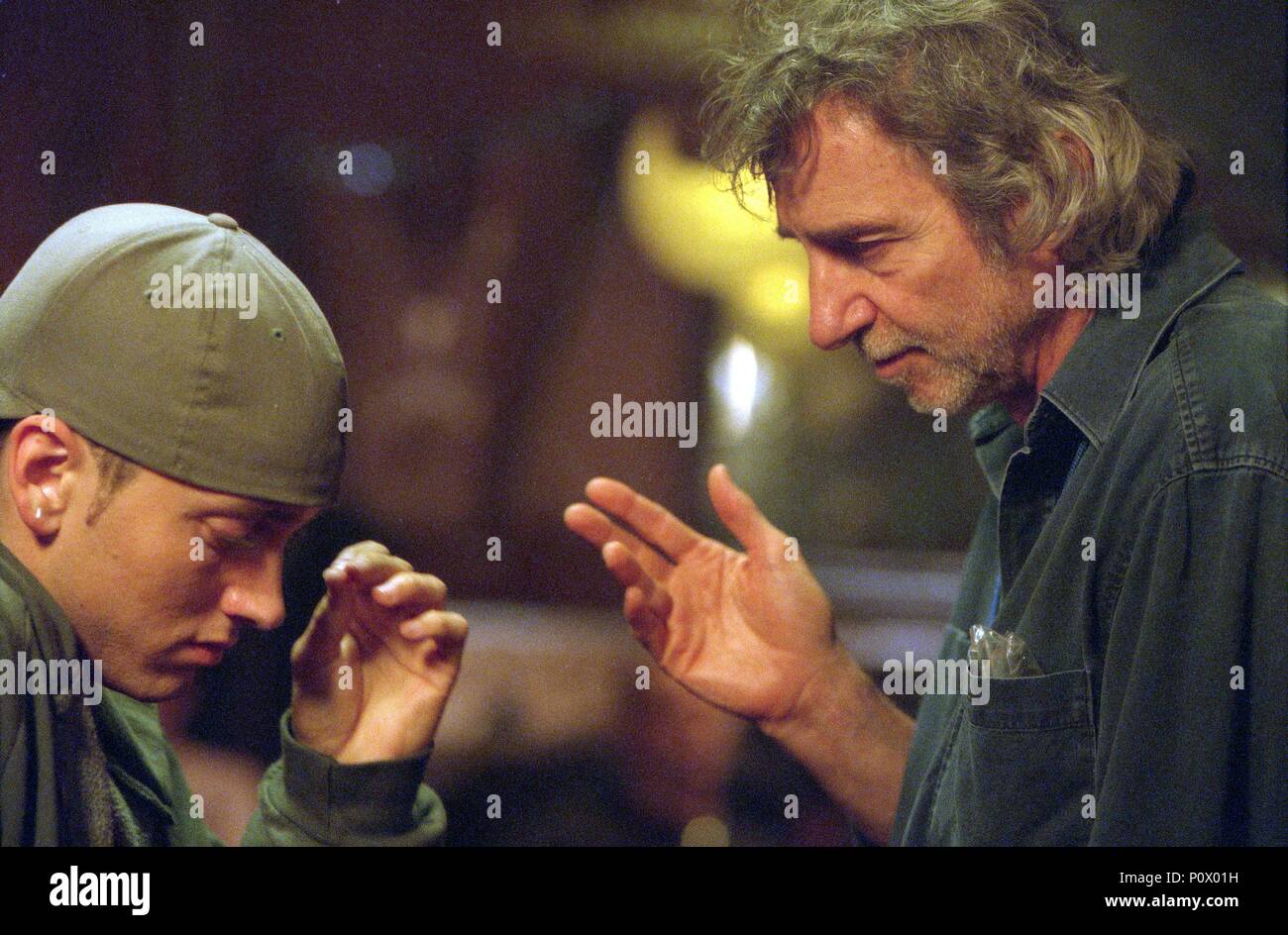 8 Mile Curtis Hanson EMINEM And XZIBIT In 8 MILE, 2002, Directed By