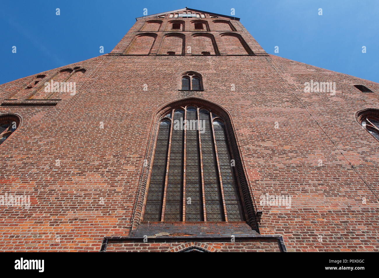 Front of the St.-Marien-Kirche in Barth, Germany Stock Photo - Alamy