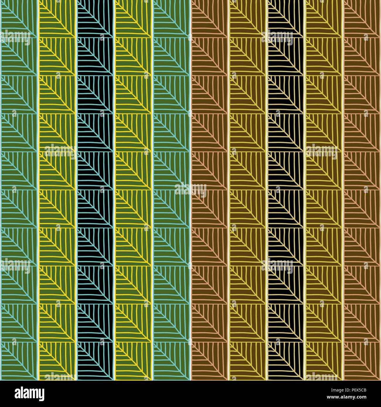 Traditional African Ornamental Pattern. Stylized Seamless texture with ...