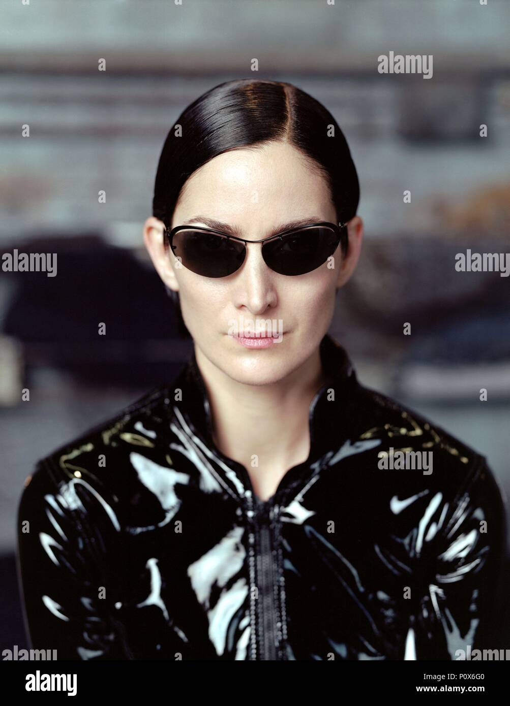 Carrie Anne Moss Matrix Reloaded Film High Resolution Stock Photography ...