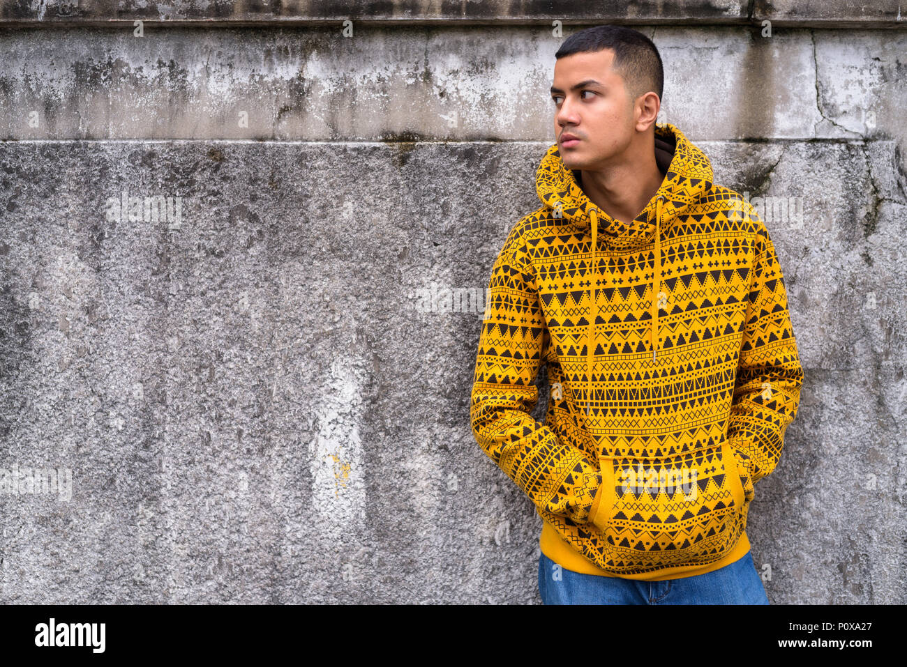 Side view young ethnic hi-res stock photography and images - Alamy