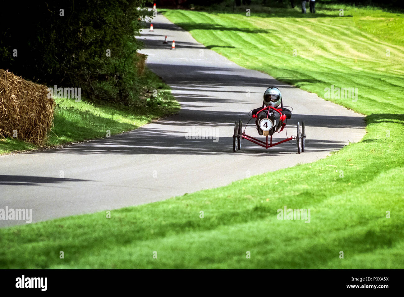 Soap-box car racing at Goodwood Stock Photo - Alamy