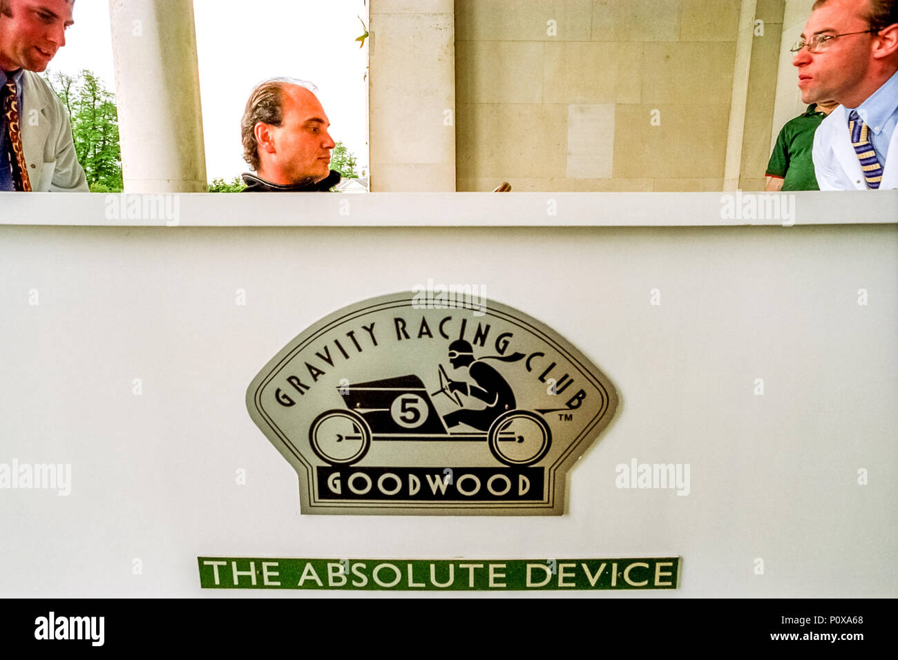 Soap-box car racing at Goodwood Stock Photo - Alamy