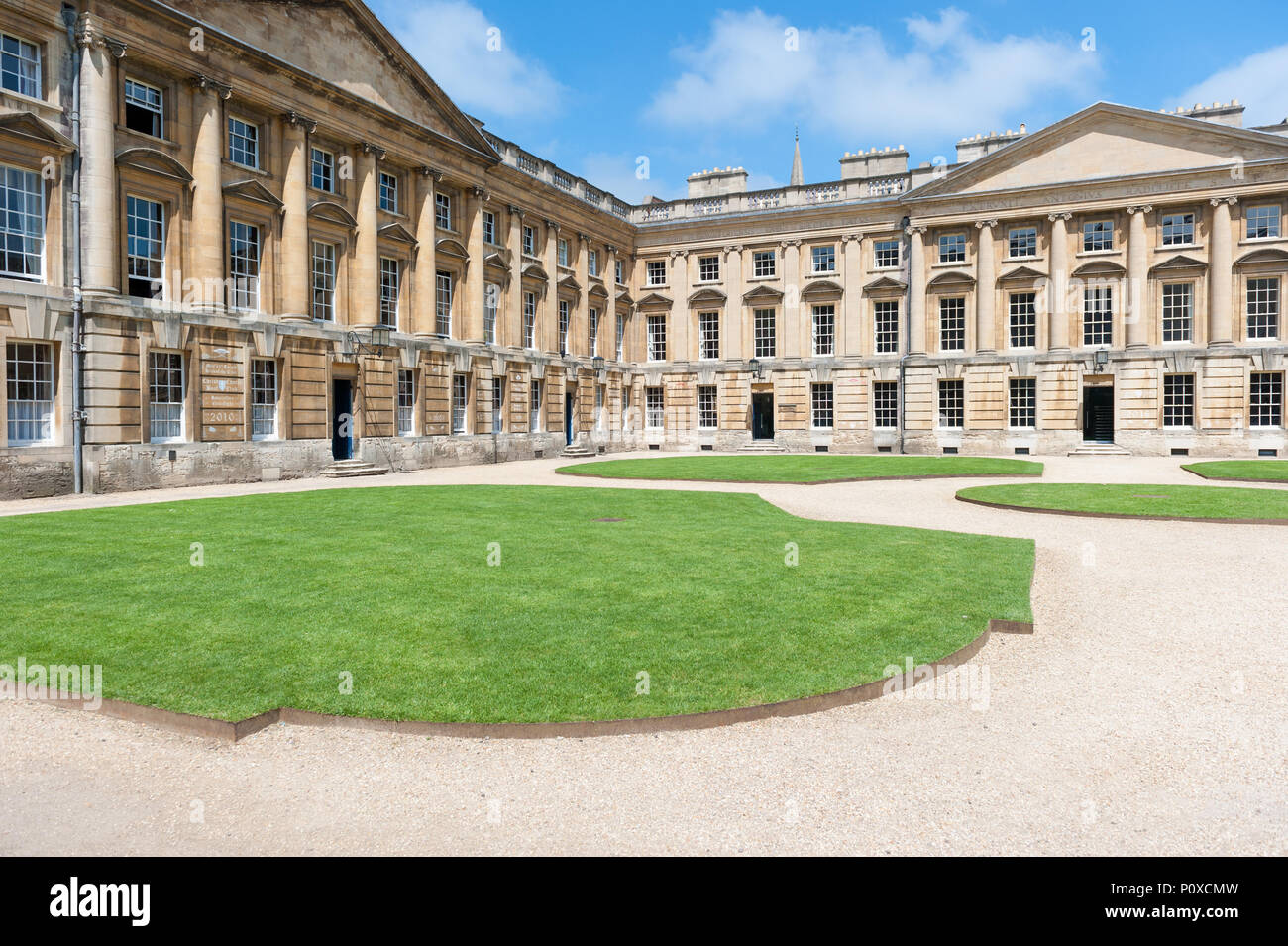 Peckwater Quadrangle, Christ Church, Oxford Stock Photo - Alamy