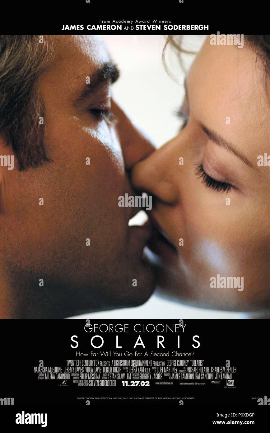 Original Film Title: SOLARIS. English Title: SOLARIS. Film Director: STEVEN SODERBERGH. Year ...