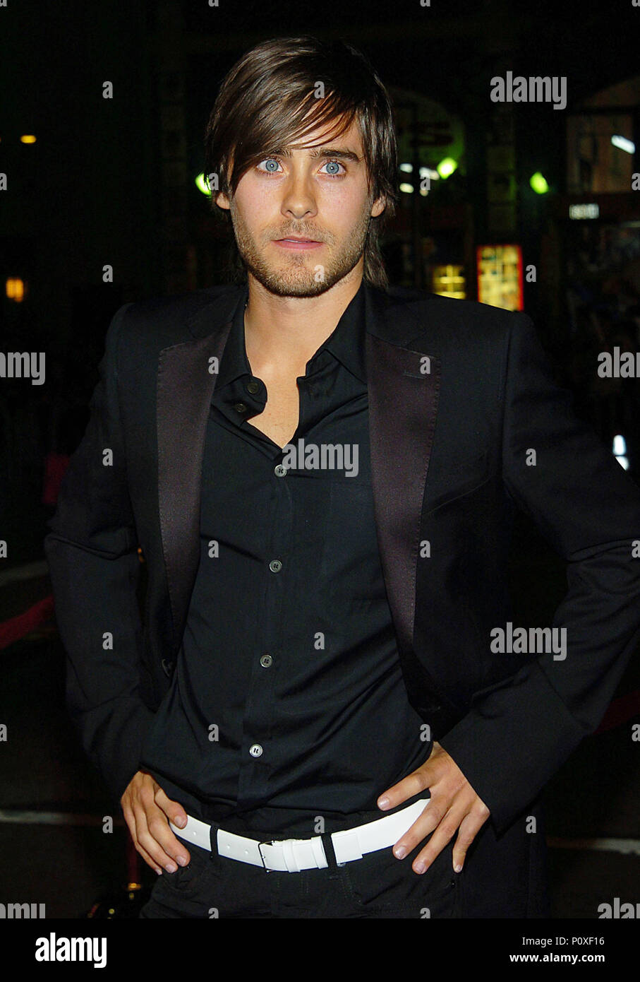 Jared Leto arriving Alexander Premiere at the Chinese Theatre in Los ...