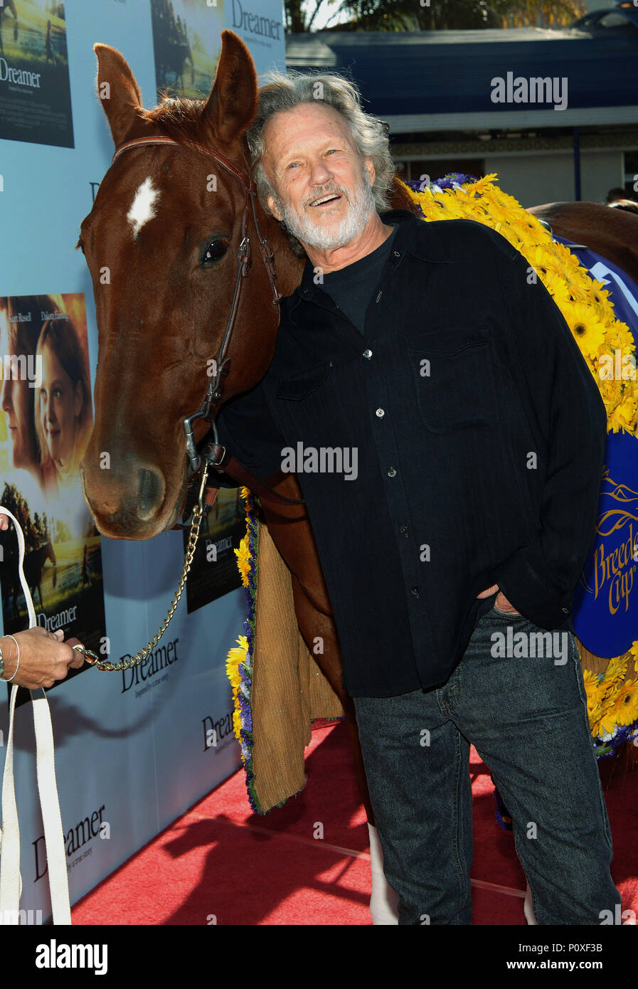 Kris Kriostofferson arriving at the DREAMER Premiere at the Westwood ...