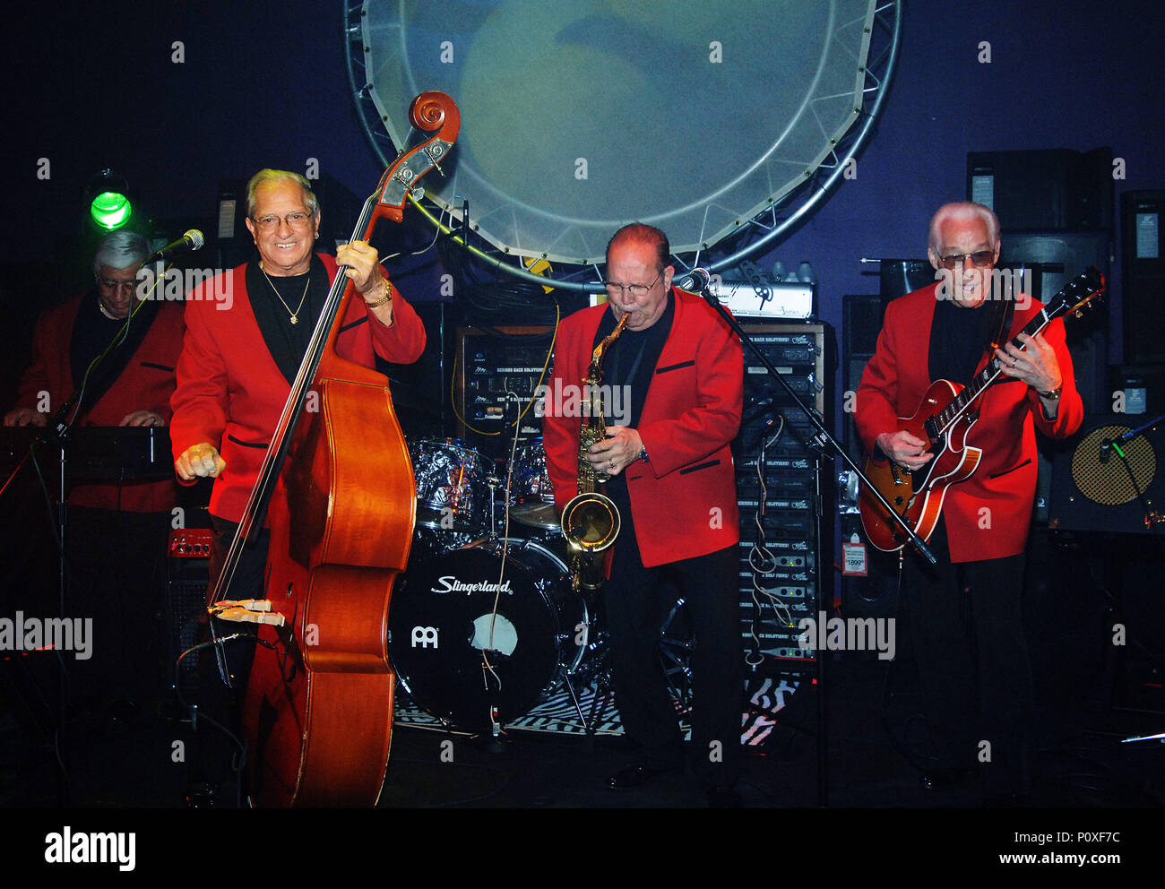 The Five Surviving Members of the "Bill Haley and The Comets" , Franny ...